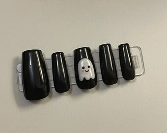 Boo Press on Nails Fake Nails False Nails - Etsy