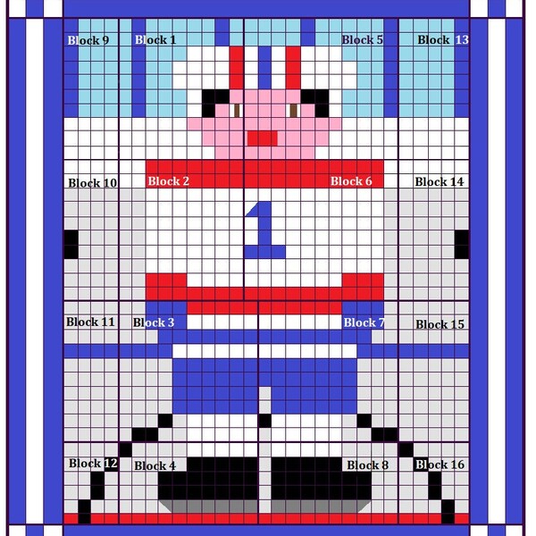 Hockey Quilt - Etsy