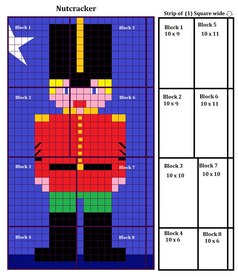 Nutcracker Soldier Digital Child's Quilt Pattern - Etsy