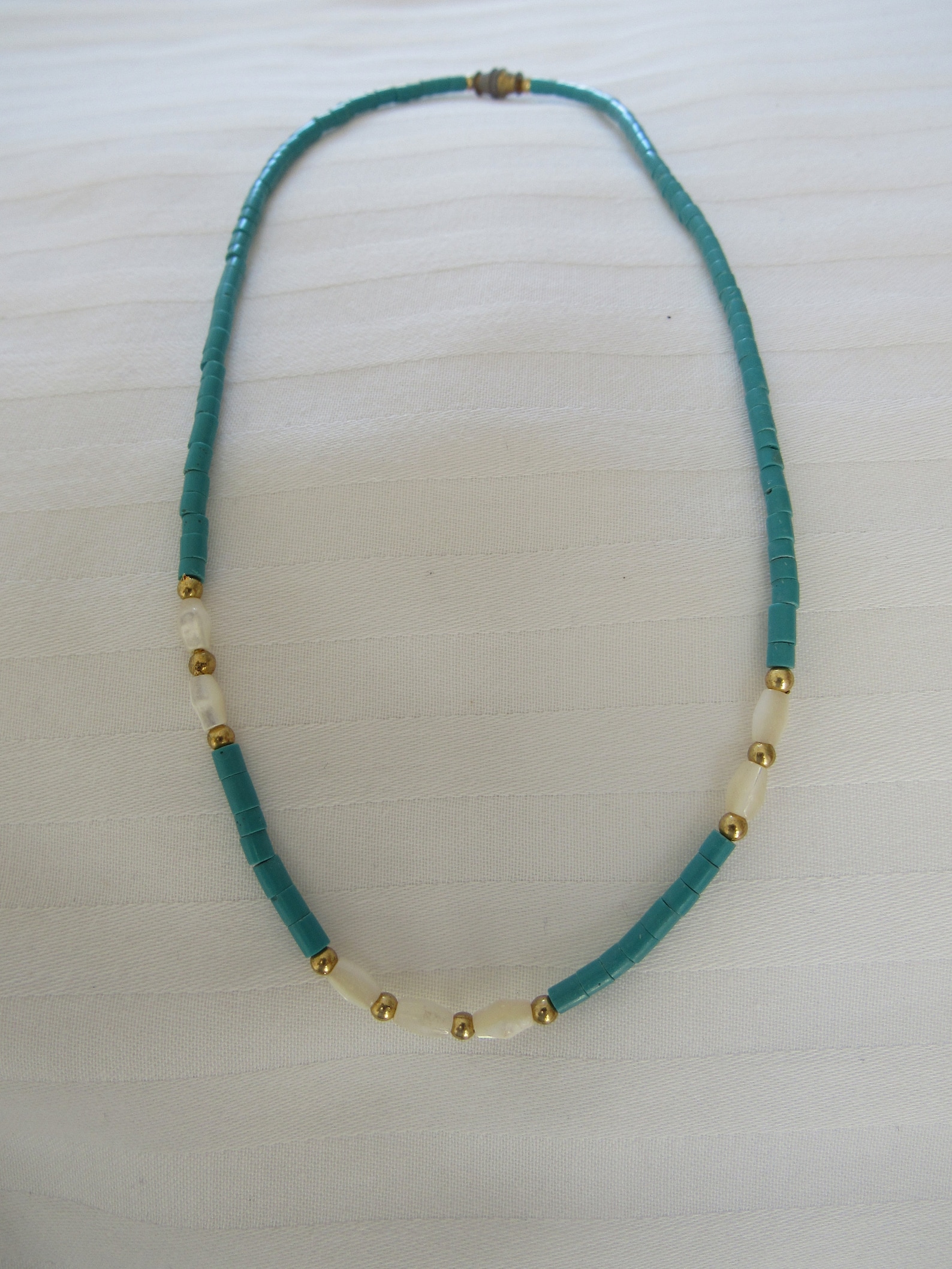 Vintage Turquoise Necklace - Etsy UK