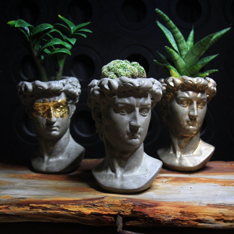 Bust Planter - Etsy