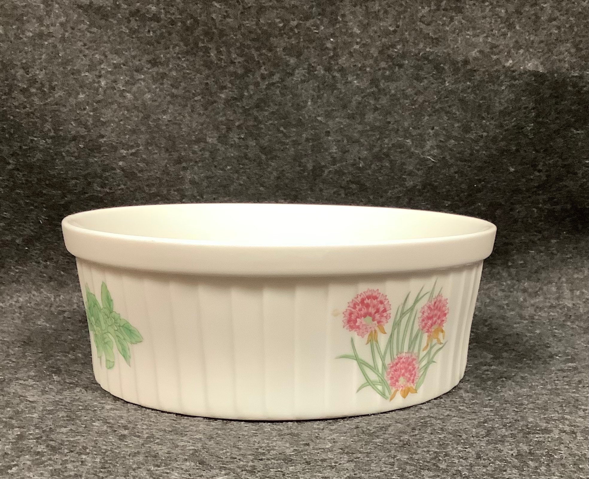 Herbs and Spices by Shafford Round Vegetable Casserole dish | Etsy