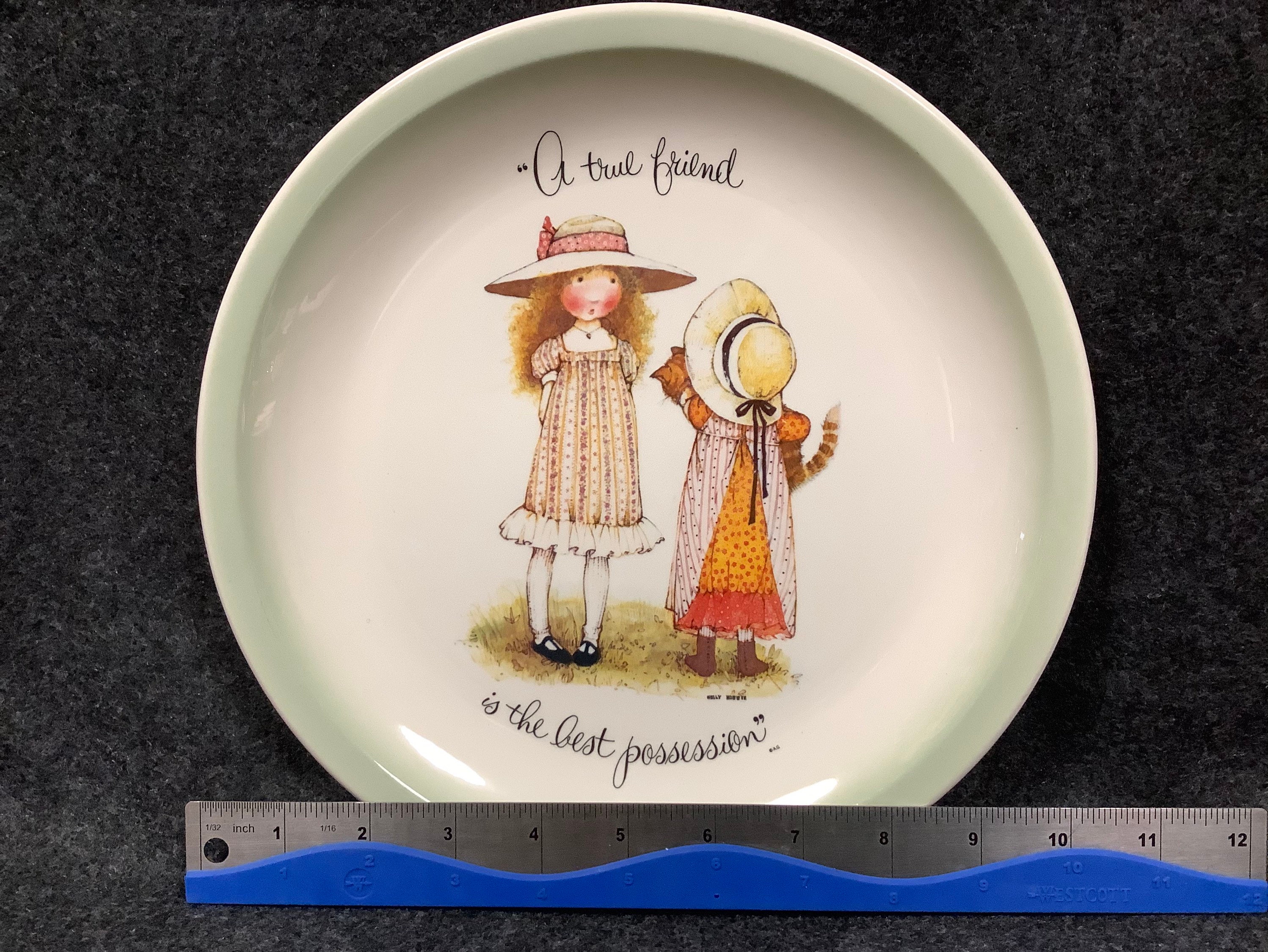Vintage Holly Hobbie Collectors Edition Plate Etsy