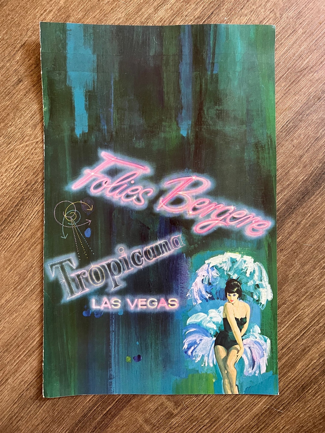 Folies Bergere Program Tropicana Las Vegas 1960s - Etsy