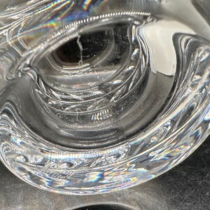Stunning Miller Rogaska Crystal Vase, Stunning Art Glass With Leaf ...