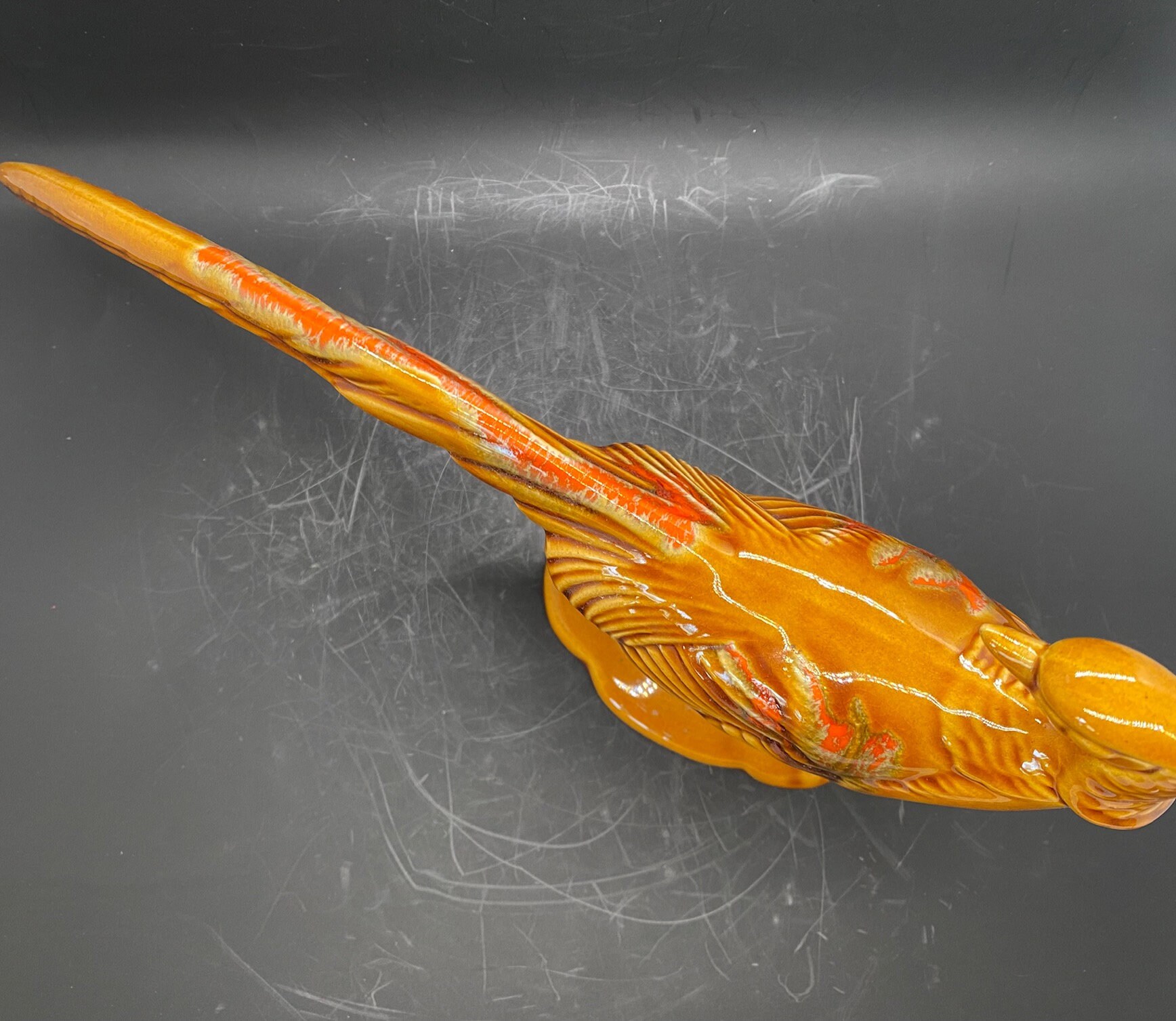 Mid Century Modern Vintage Ceramic Pheasant Deforest Pottery - Etsy