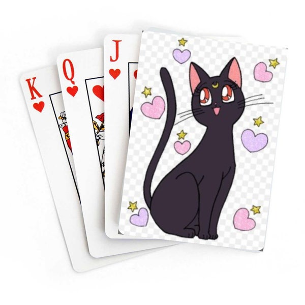 Anime Playing Cards - Etsy