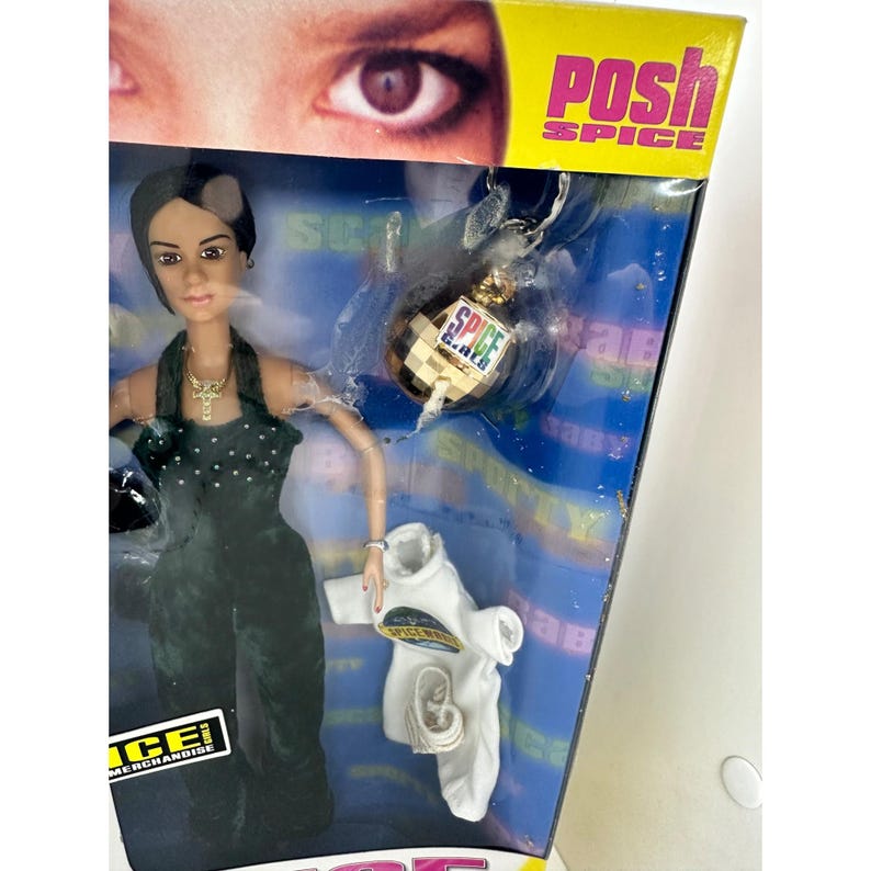 Spice Girls Posh 1998 Galoob on Stage Doll Accessories Original Box ...