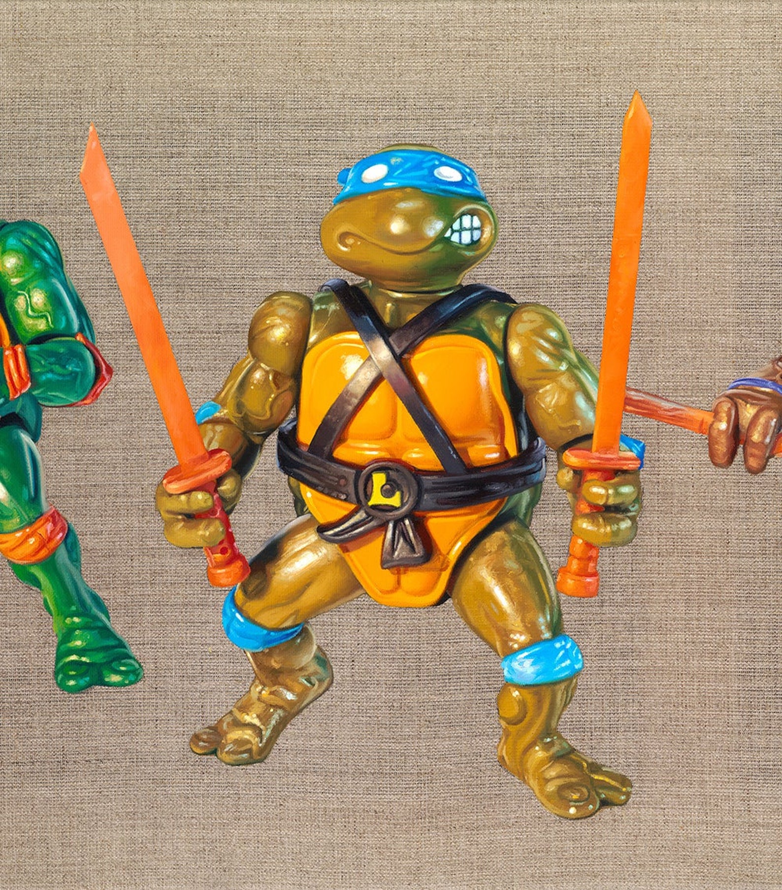 Teenage Mutant Ninja Turtles Action Figures // Limited Edition Print - Etsy
