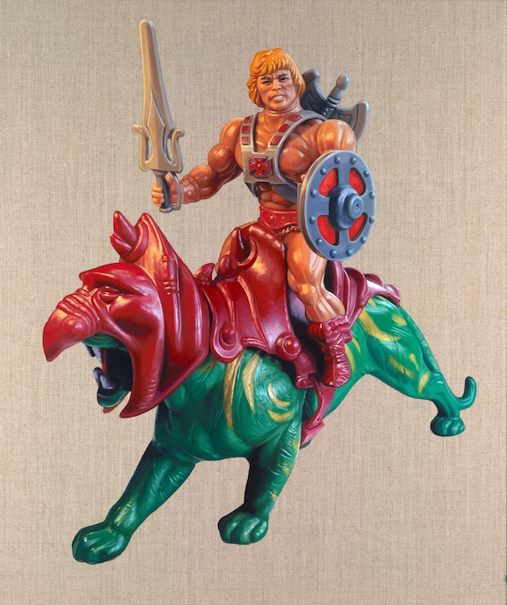 He-man & Battlecat // Limited Edition Print | Etsy
