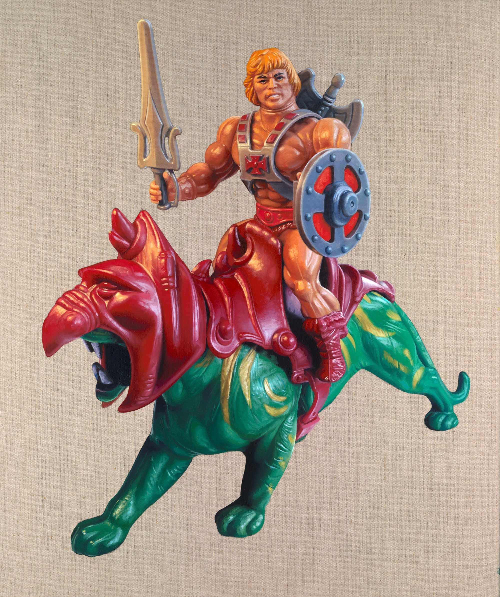 He-man & Battlecat // Limited Edition Print - Etsy