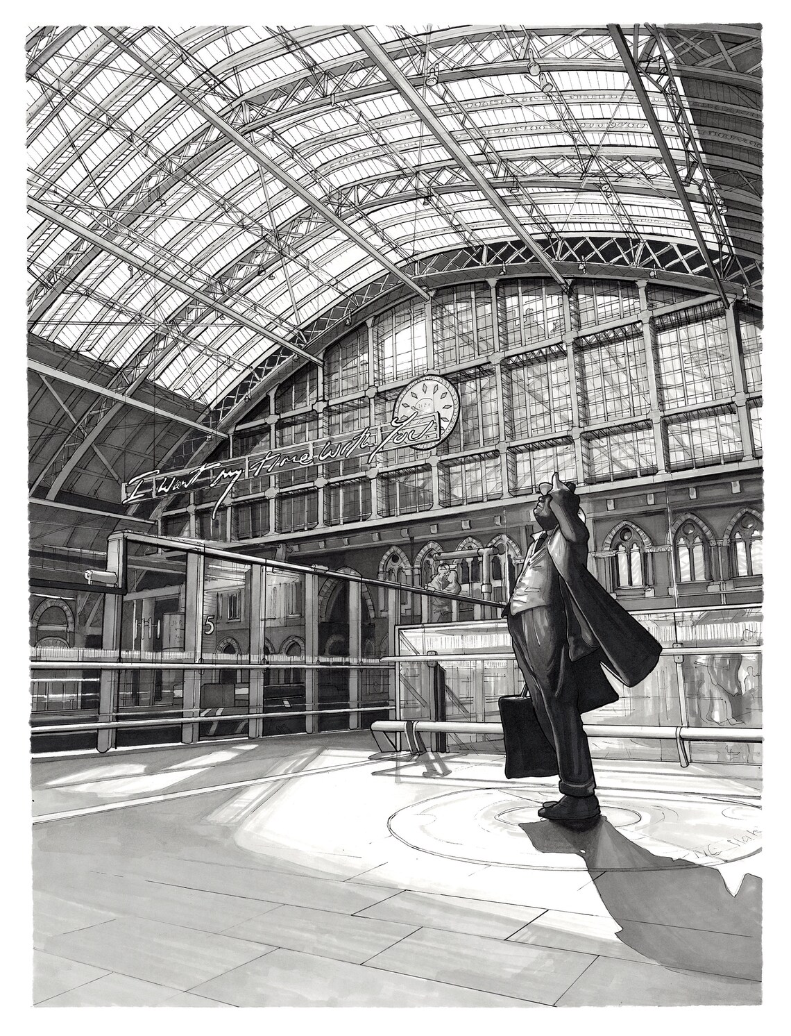 I Want My Time With You // Limited Edition Print - Etsy