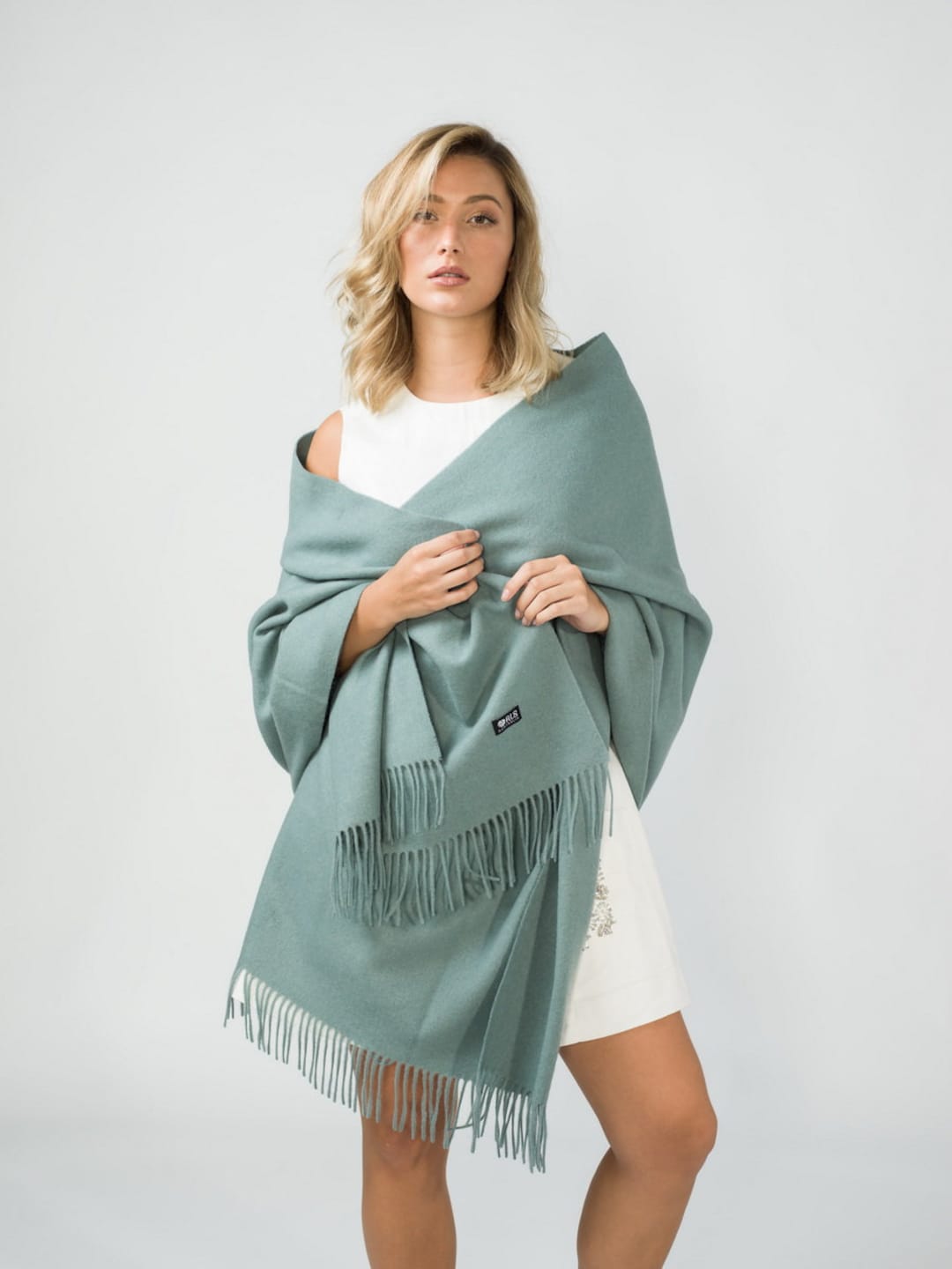 Australian Merino Lambswool Wrap Shawl | Women Warm Blanket | Winter ...