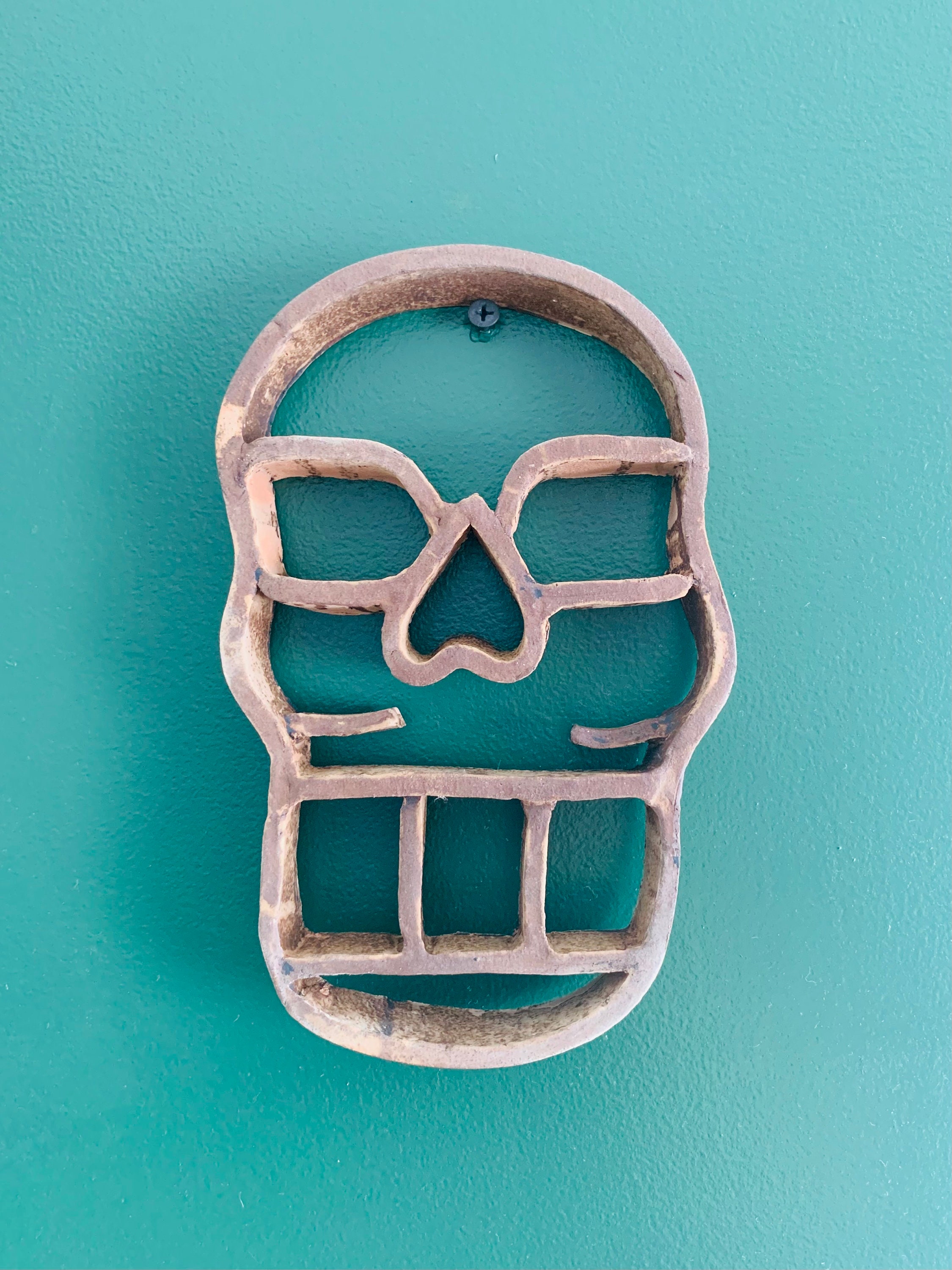 Ceramic Skull Display Case - Etsy
