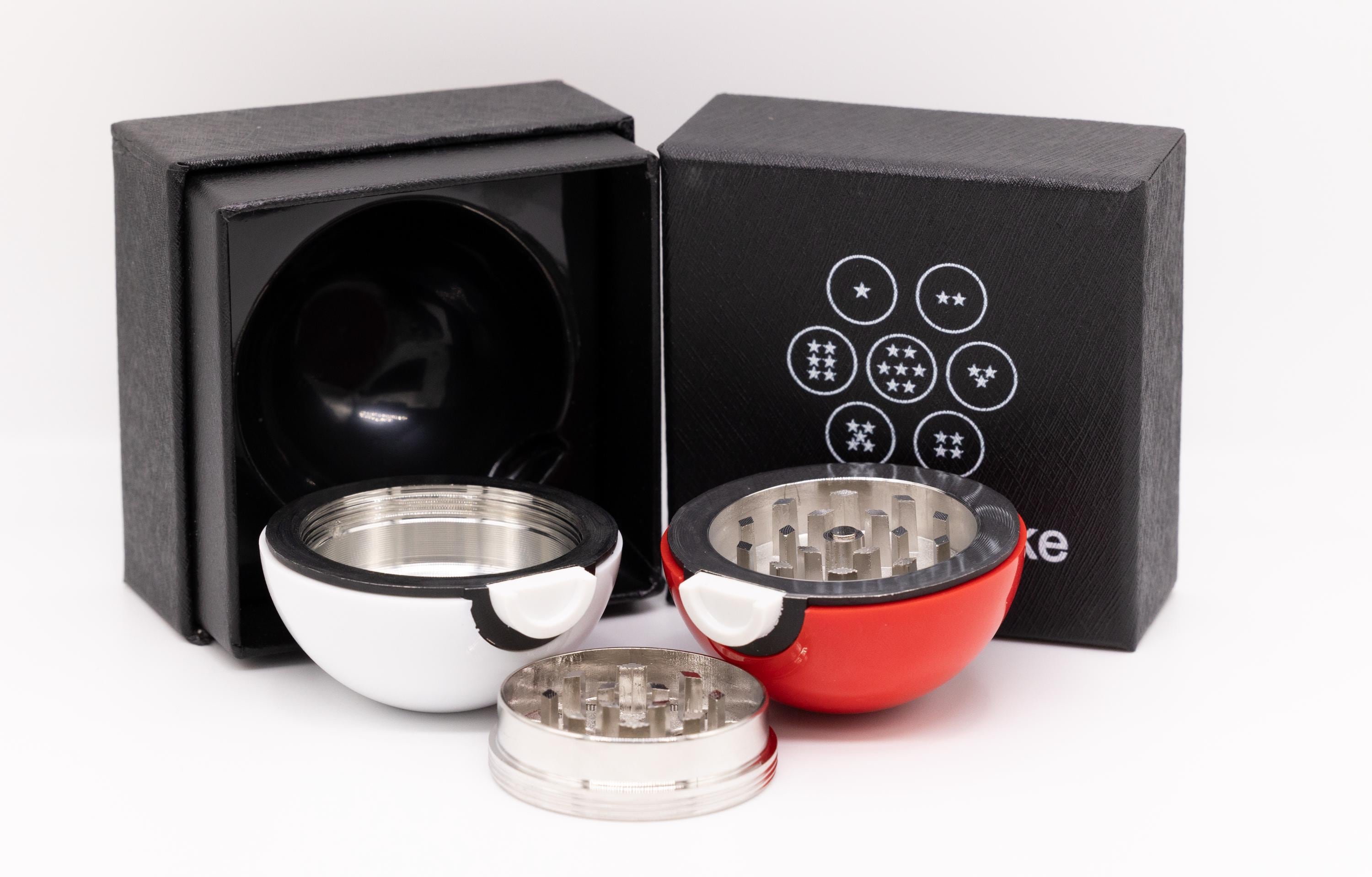 Monster Catcher Herb Spice Grinder by 4 Star Smoke With Black Gift Box ...