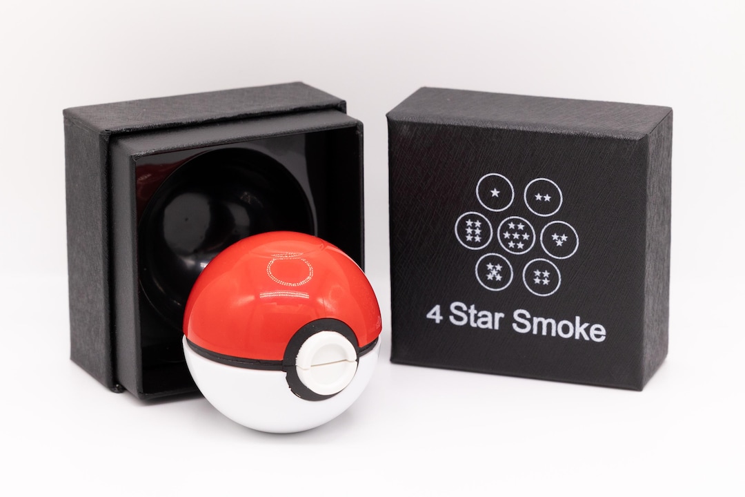 Monster Catcher Herb Spice Grinder by 4 Star Smoke With Black Gift Box ...