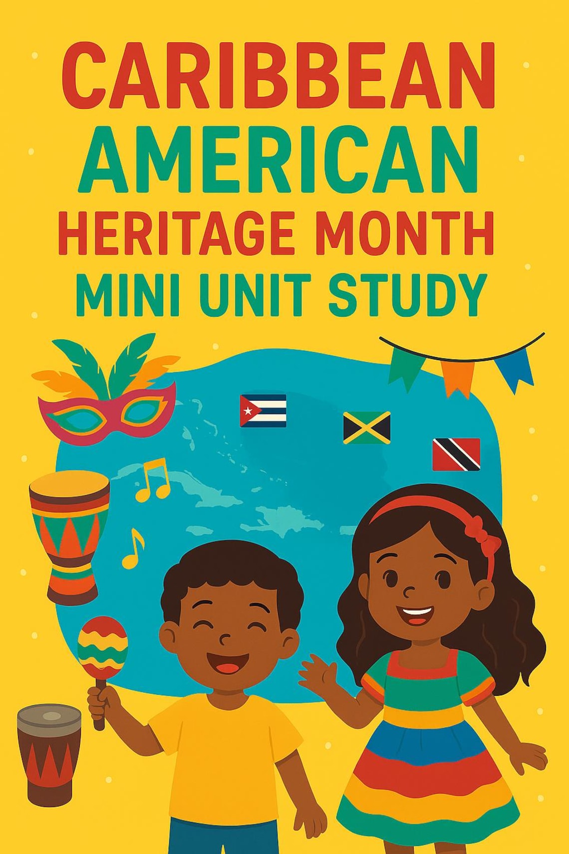 Caribbean American Heritage Month Mini Unit Study - Etsy