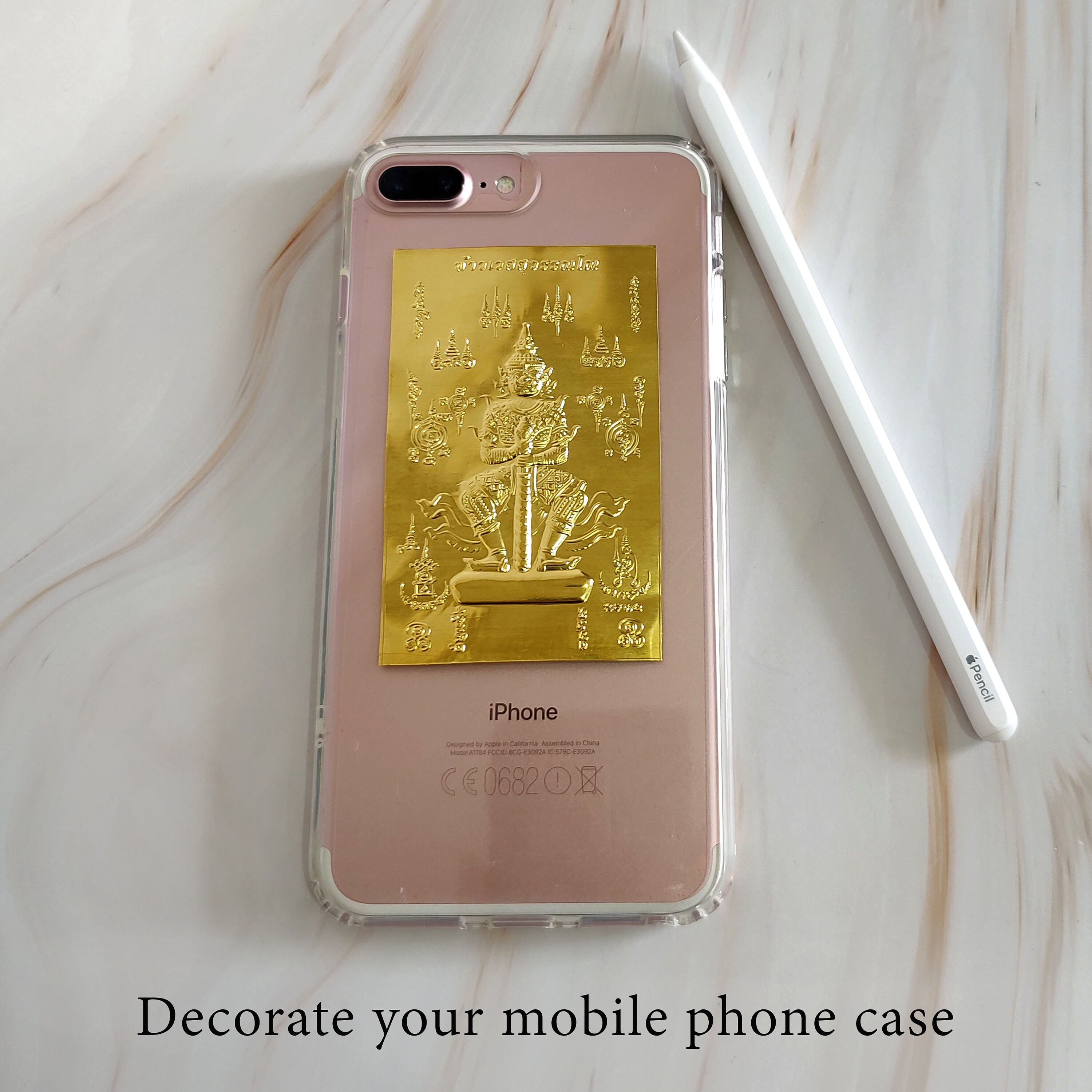 Vessavana Talisman Card, Brass Card, Postcard, Lucky Charms, Amulet ...