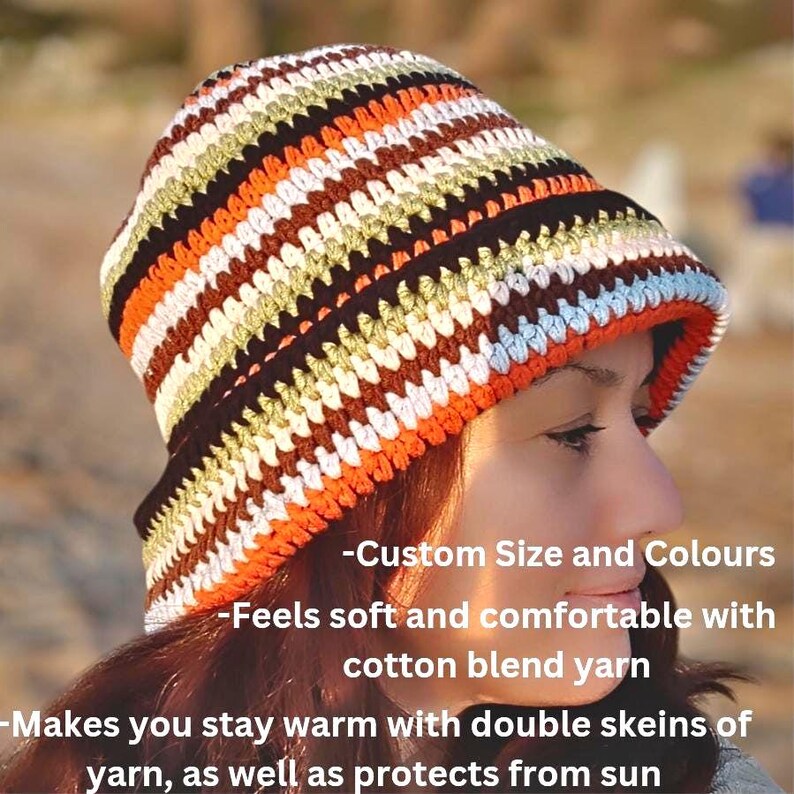 Custom Crochet Rave Hat for Women Finished, Warm Hat for Large Head ...