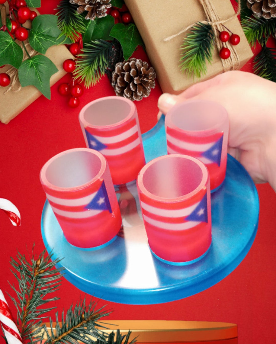 Shot Set, Shot Cups,tray, Drink, Parties, Bartending, Stylish, Puerto ...
