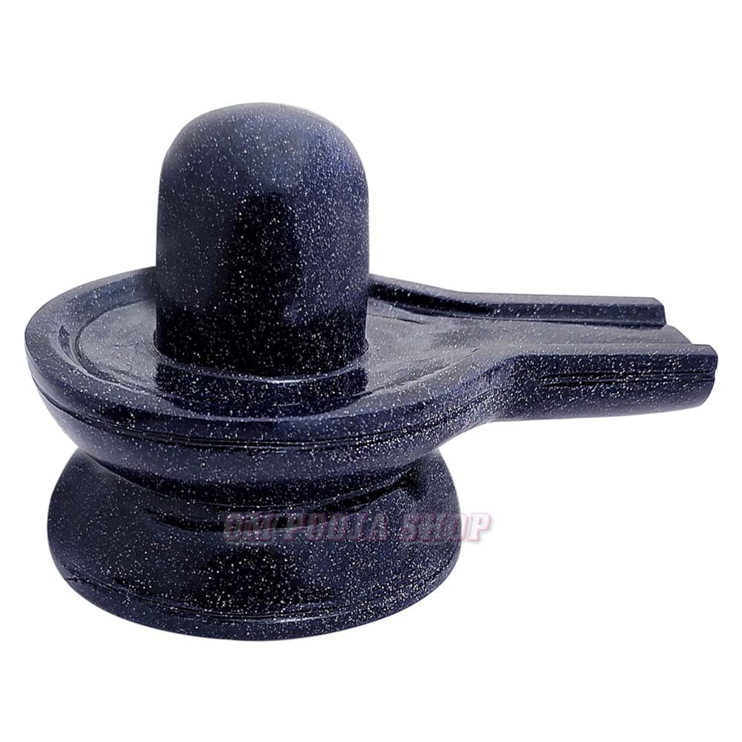 Natural Blue Sunstone Shivling | Gemstone Shiva Linga | Lord Shiva Idol ...