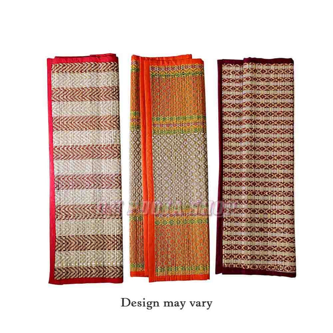 Handmade Kusha Grass Aasan Mat, Meditation & Pooja, Set of 2 - Om Pooja ...