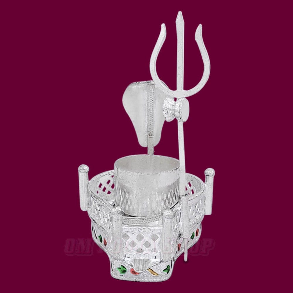 Yoni Base With Snake and Trishul in Sterling 925 Sterling - Etsy