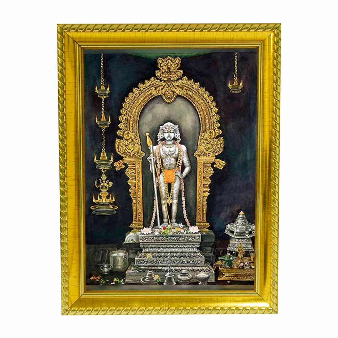 Lord Murugan Aandi Pandaram Photo Frame Personalized Gift for Hindu ...
