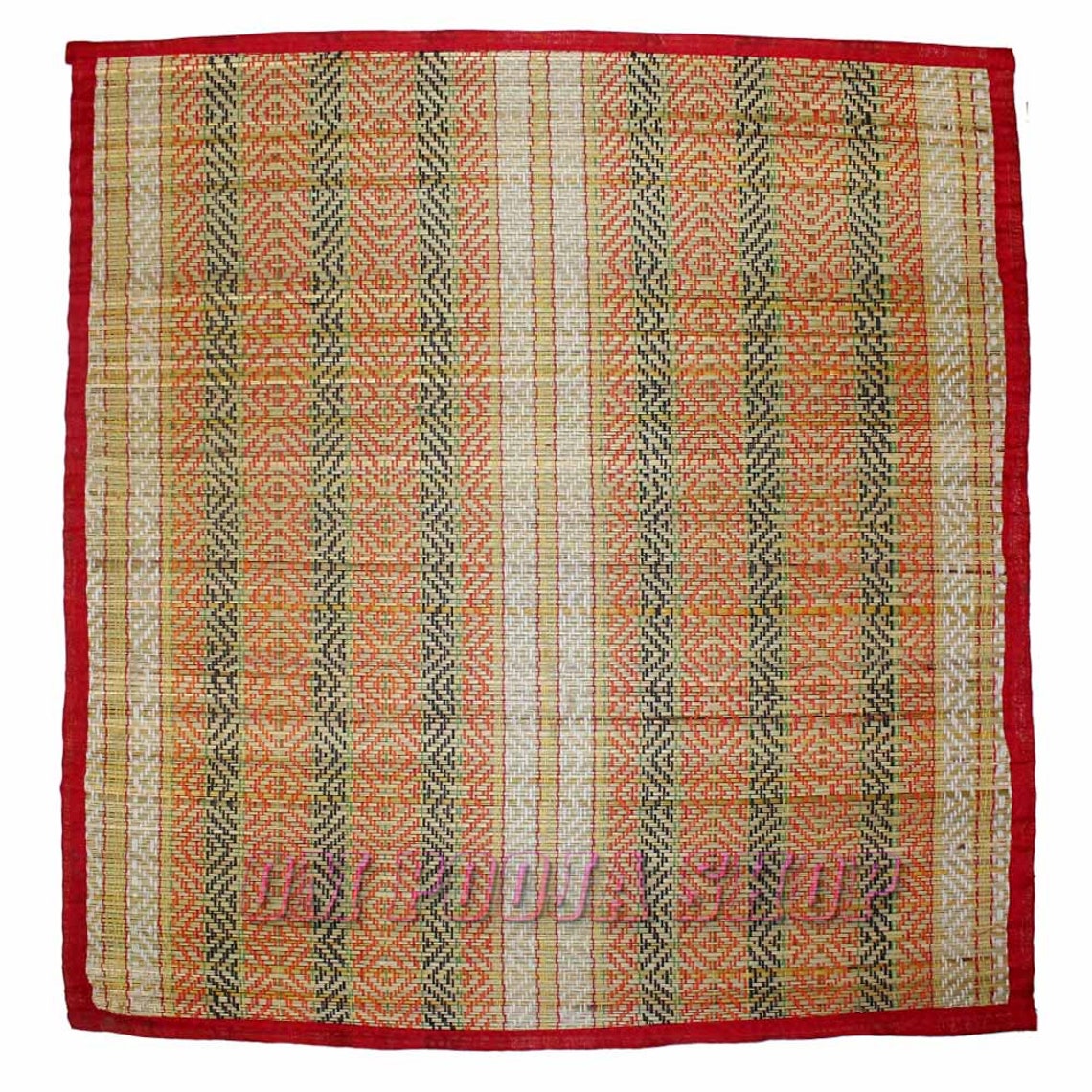 Handmade Kusha Grass Aasan Mat, Meditation & Pooja, Set of 2 - Om Pooja ...