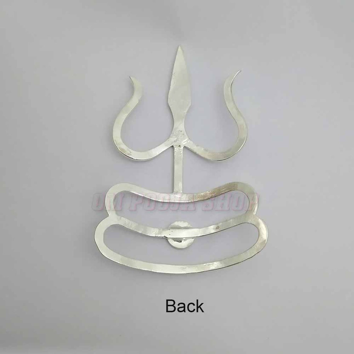 Trishul Tripund in Pure Silver Hindu Idol Lord Shiva Trident/trishul - Etsy