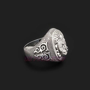 Hanuman Ring, 925 Sterling Silver Hanuman Ring, Anjaneya Swamy Ring ...