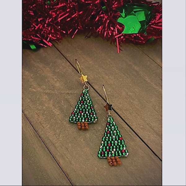 Christmas Tree Beads - Etsy