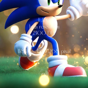 Sonic Digital Background Sonic Composite Sonic Digital Wallpaper Sonic ...