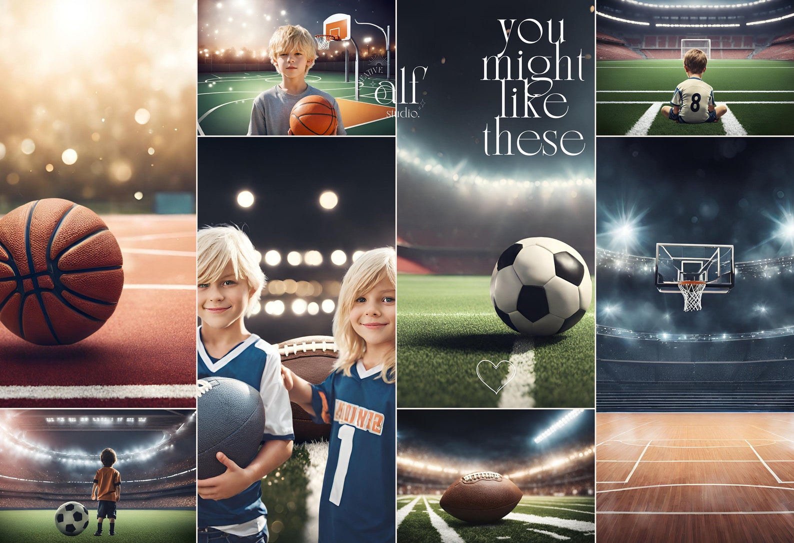 Basketball Party Photoshop Overlay Birthday Hoops Digital Basketball ...