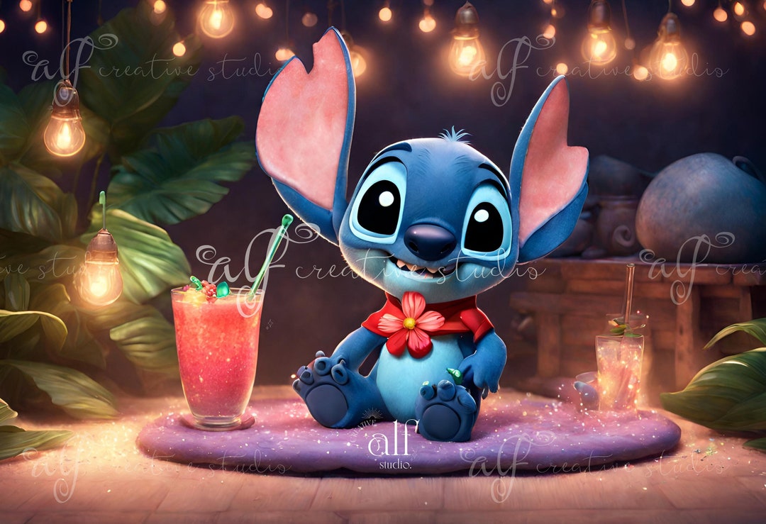 Stitch Background Lilo and Stitch Backdrops Stitch Adventure Studio ...