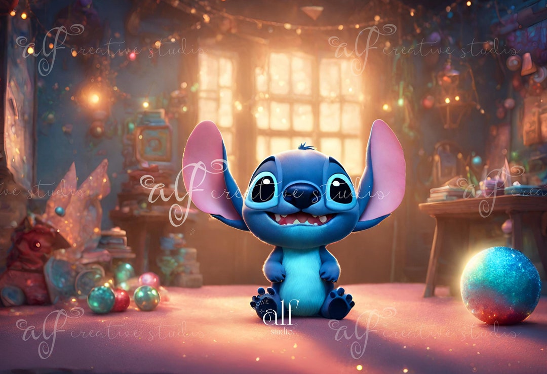 Stitch Background Stitch Studio Backdrops Stitch Adventure Photo ...