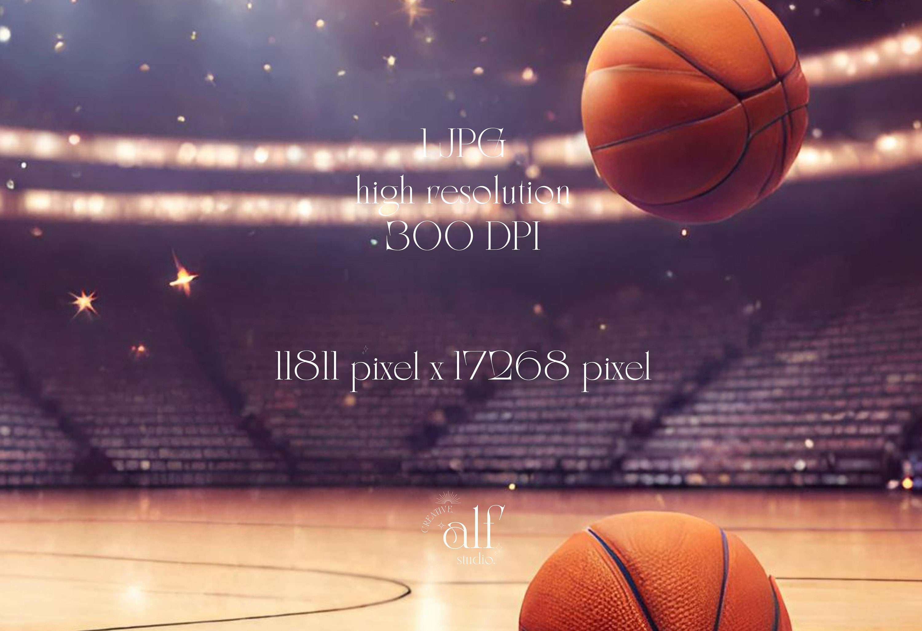 Basketball League Digital Download Basketball Stars Studio Decor Sports ...