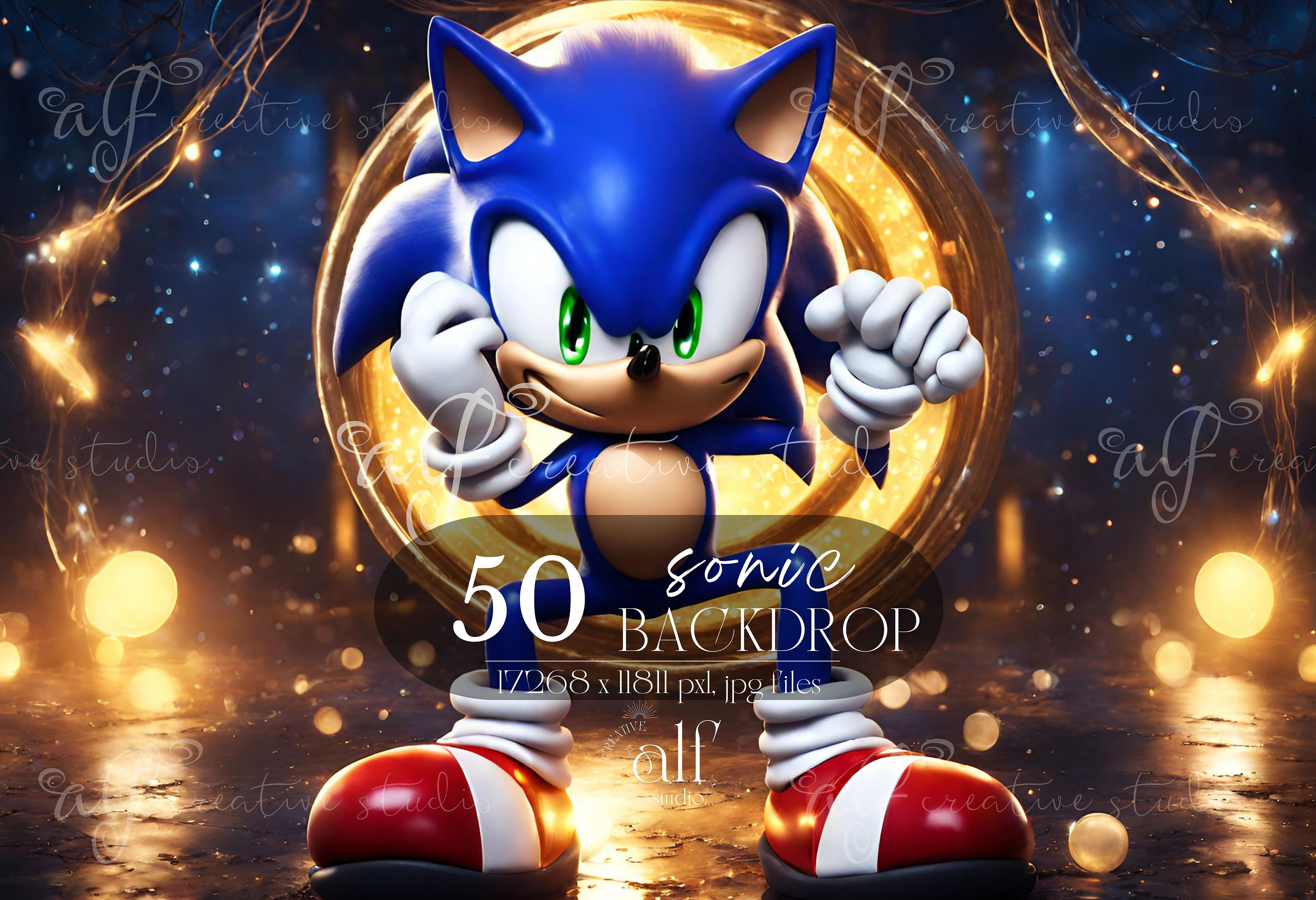 50 Sonic Digital Backgrounds Sonic the Hedgehog Backdrop Wallpaper ...
