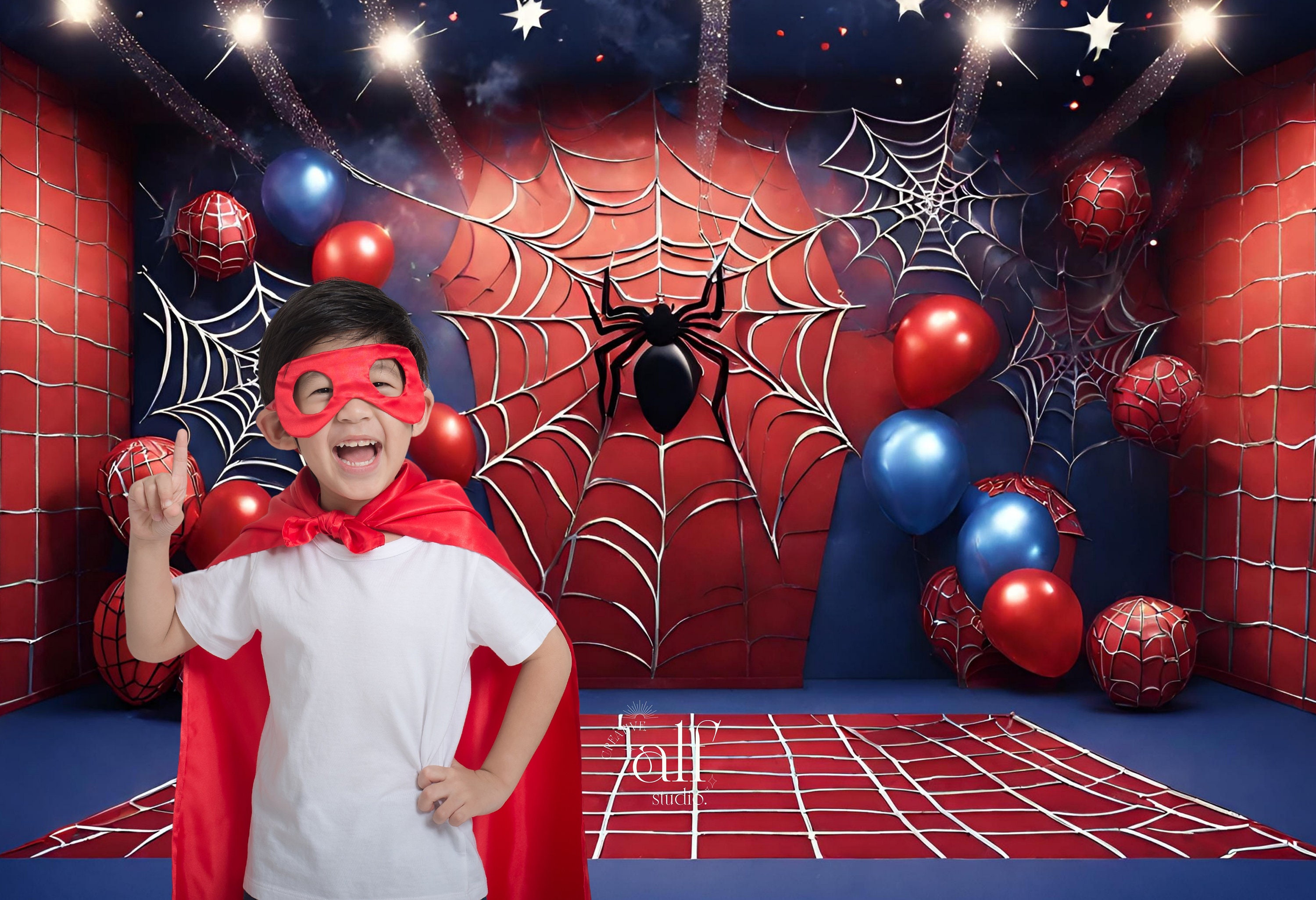 Spiderman Photoshoot Backdrops: Superhero Digital Overlays (20 JPG) - Etsy