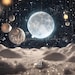Planets Adventure Background Outer Space Studio Overlays Space Digital ...