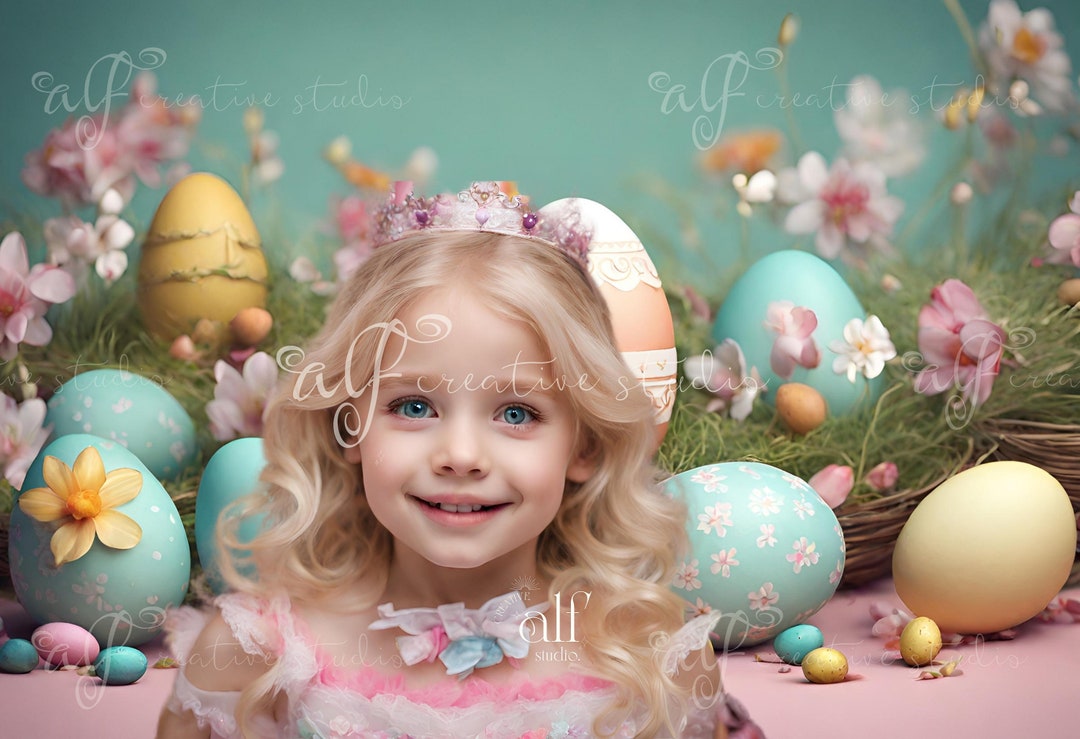 Easter Joy Composite Background Springtime Wonderland Studio Decor ...