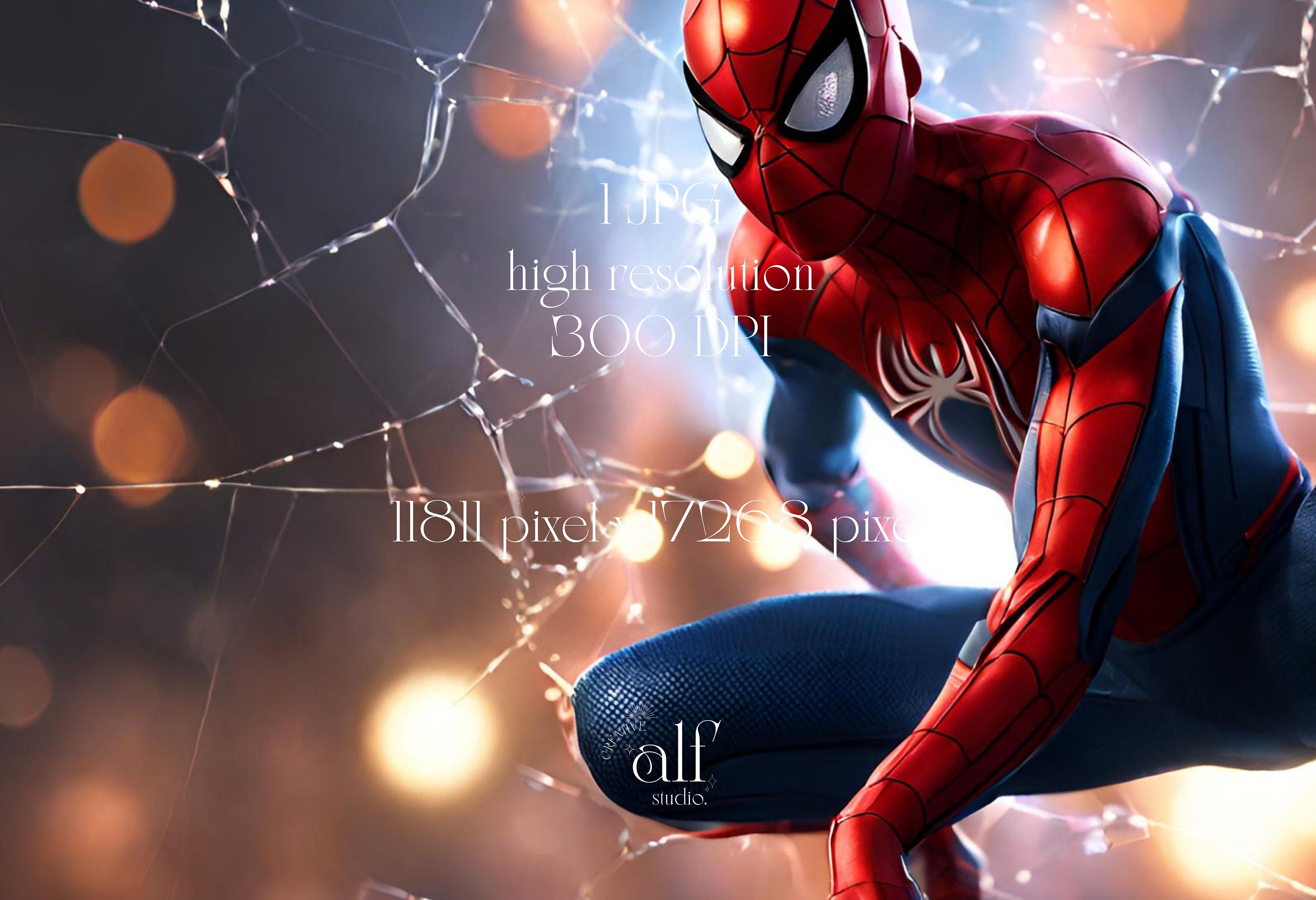 Spiderman Portrait Photoshop Overlay Villain Showdown Composite ...