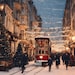 Christmas in Istanbul Backdrops Xmas Istiklal Street Backgrounds Photo ...