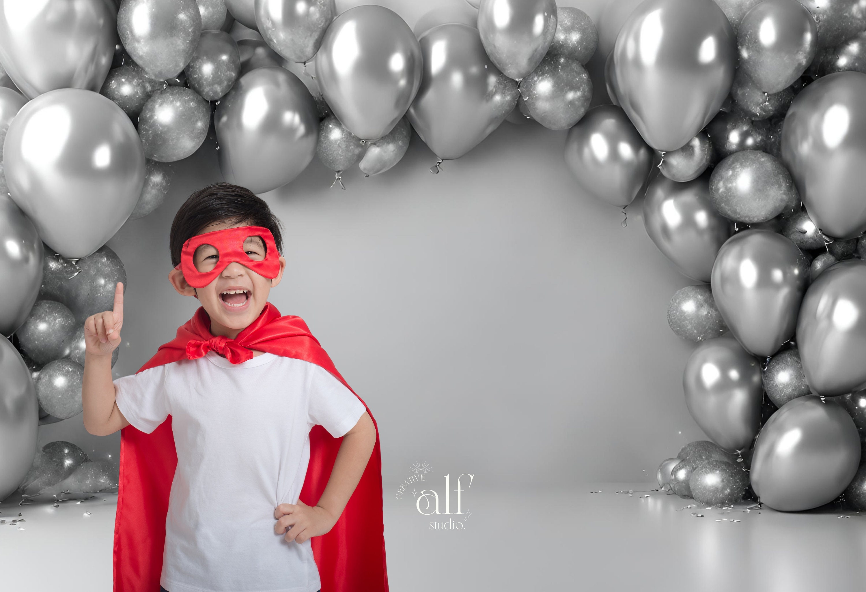 20 Birthday Digital Backgrounds Balloon Backdrop Balloon Arch Holiday ...