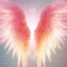 Seraphic Wings Backdrop Abstract Angel Wings Background DIGITAL Studio ...