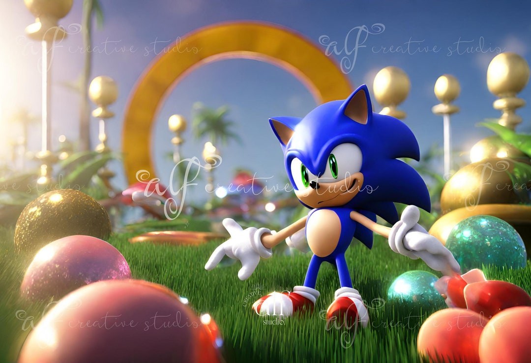 Sonic Movie Photoshop Overlay Sonic Forces Composite Background Sonic ...