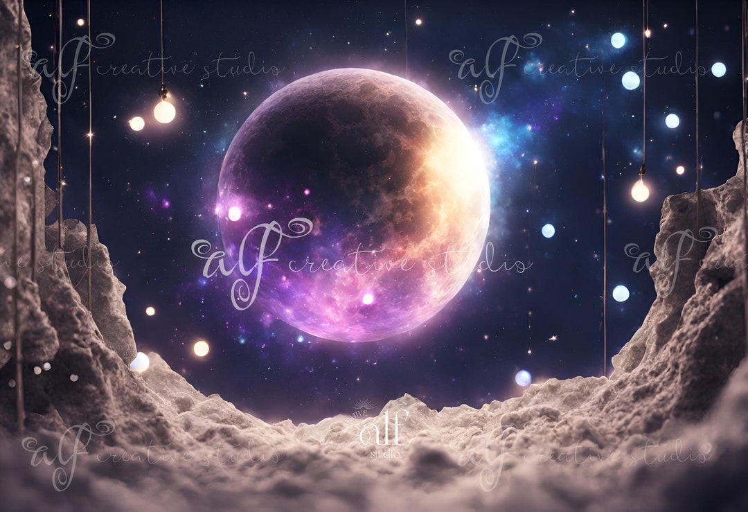 Space Adventure Background Outer Space Studio Overlays Space Digital ...