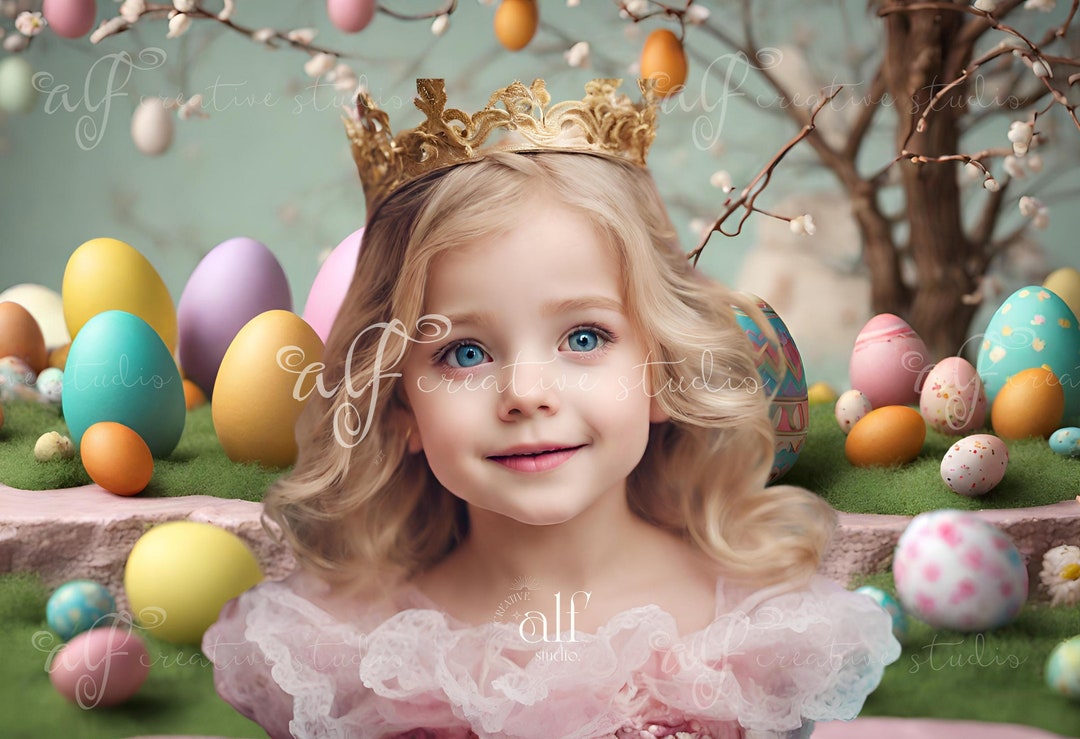 Easter Egg Dyeing Photoshop Overlay Bunny Bonanza Studio Enhancement ...