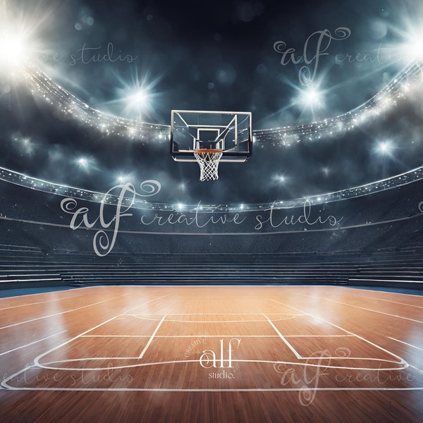 Basketball Backdrop - Etsy