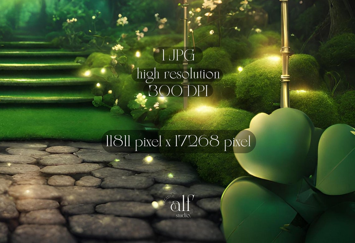 Saint Patricks Day Background Digital St Patricks Invitation Card ...